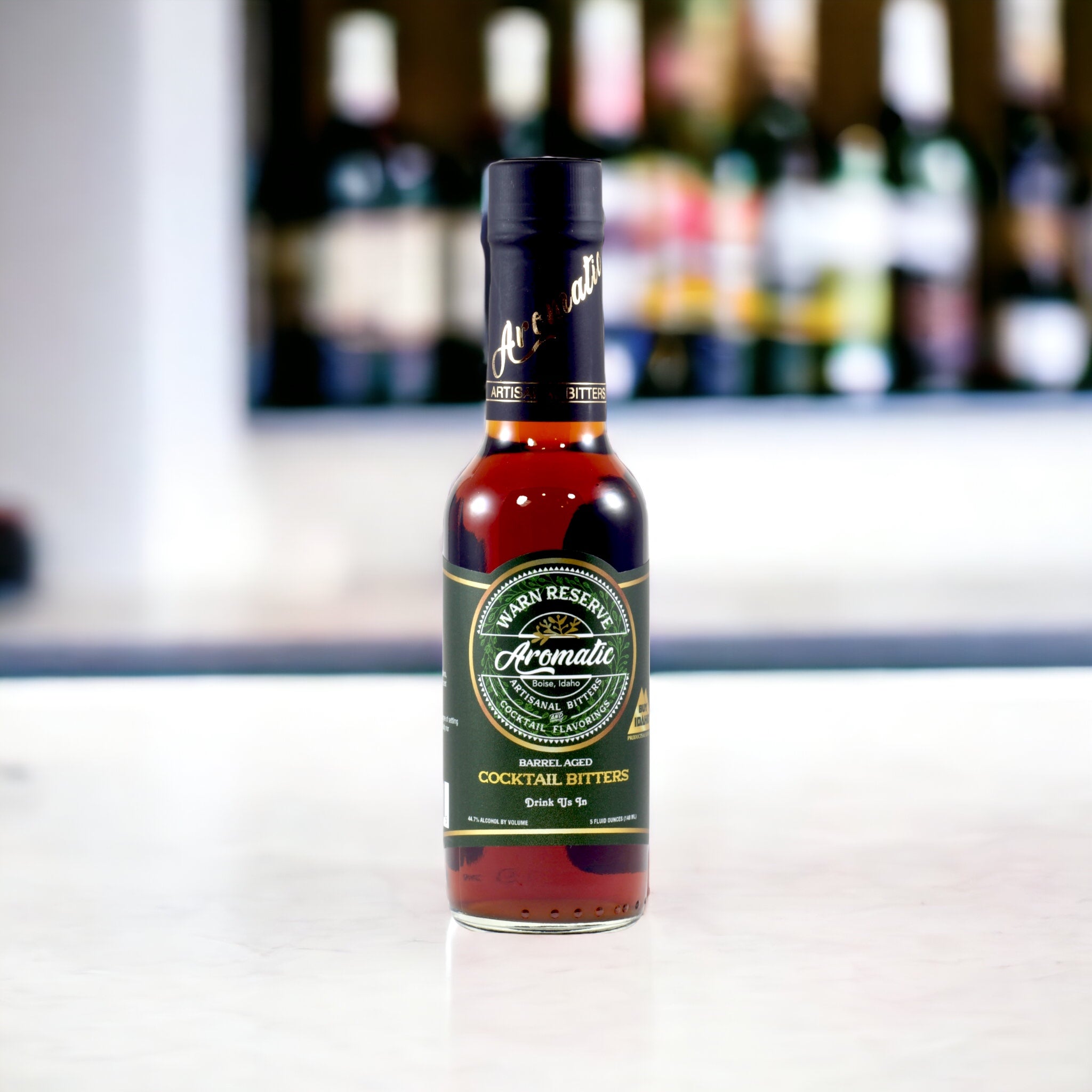 5 fl. oz. BARREL-AGED Aromatic Bitters– Warn Reserve Cocktail Co.