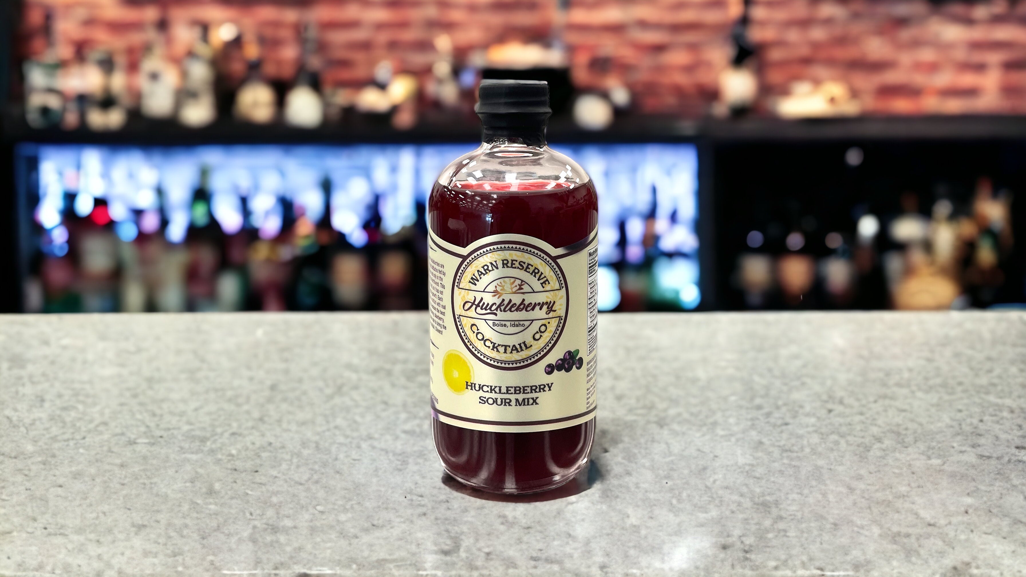 Huckleberry Sour Mix - 8 fl. oz. (3-PACK)– Warn Reserve Cocktail Co.