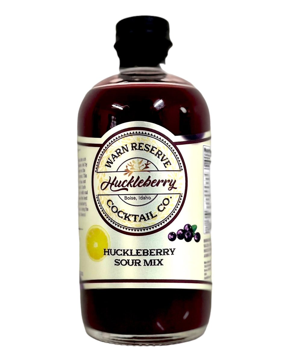 Huckleberry Sour Mix - 8 fl. oz. (3-PACK)– Warn Reserve Cocktail Co.